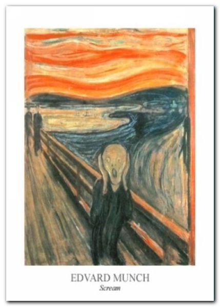 Scream plakat obraz 50x70cm - Wizard+Genius | Sklep EMPIK.COM