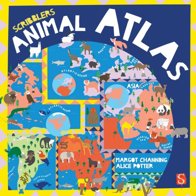 Scribblers Animal Atlas - Margot Channing | Książka w Empik