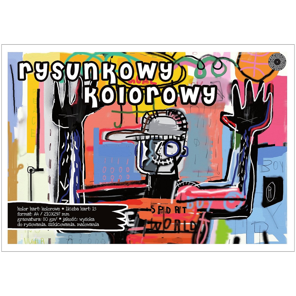 Scribbles Blok Rysunkowy Kolor 15 Kartek A4 - Ziemia obiecana jami | Sklep EMPIK.COM