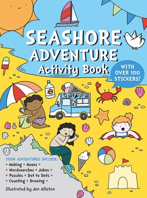 Seashore Adventure Activity Book - Jen Alliston | Książka w Empik