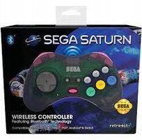 SEGA Saturn Grey Pad Bluetooth PC Switch Android () - Inny producent ...