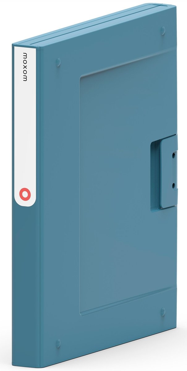 SEGREGATOR A4 BUDŻETOWY PLASTIKOWY ZAMYKANY 35mm moxom NEWBINDER - Inna ...