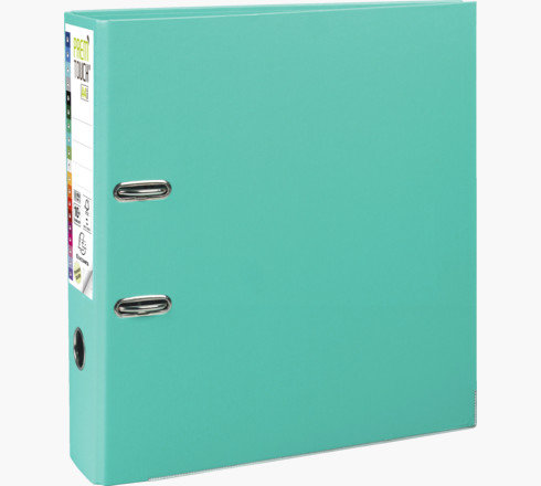 Segregator A4 Turkusowy 8Cm Exacompta - EXACOMPTA | Sklep EMPIK.COM