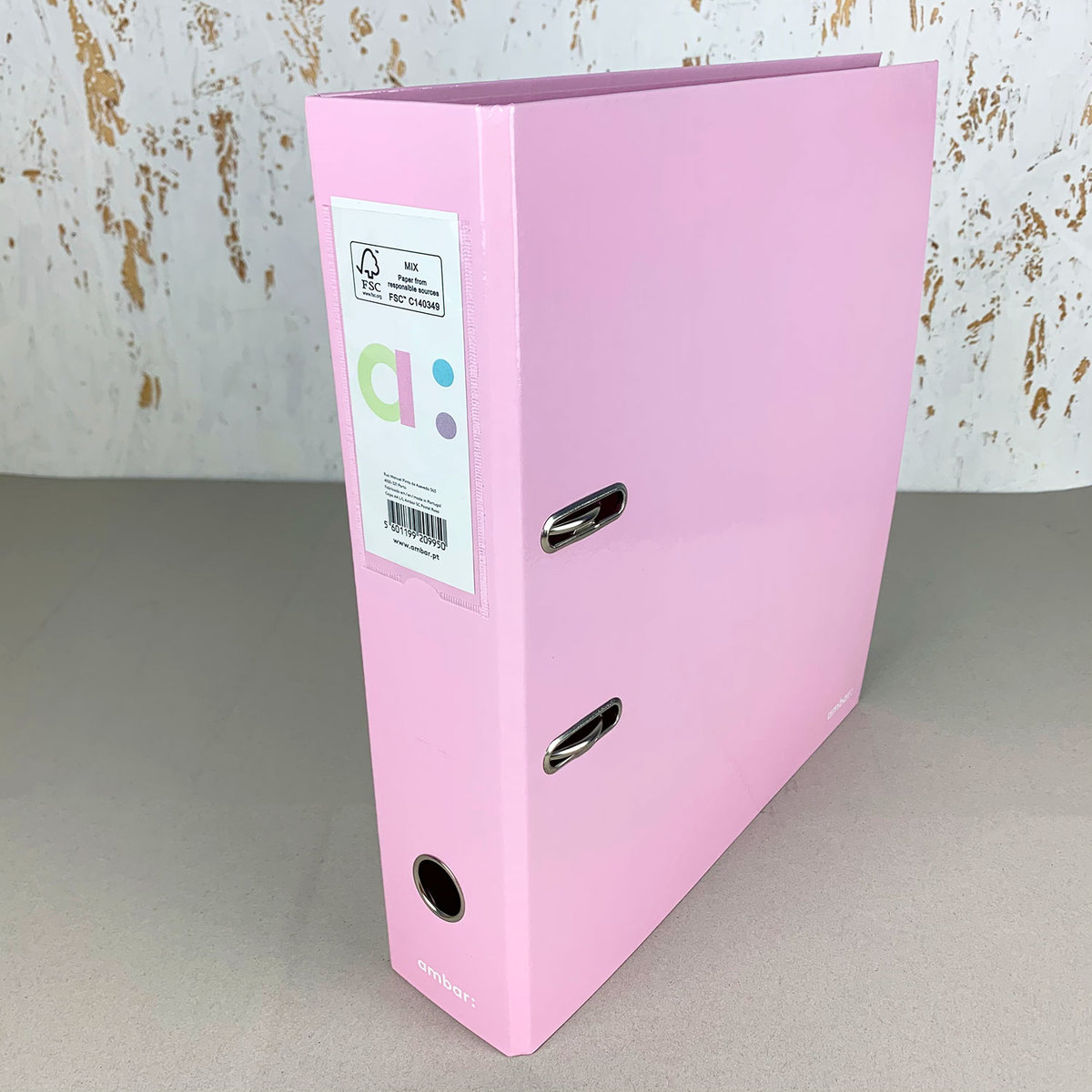 Segregator A4 z dźwignią biurowy szkolny Pastel różowy - EV-CORP ...