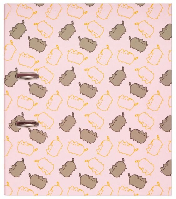 Segregator na dokumenty A4 z dźwignią Pusheen dla dziecka na rysunki 32 ...