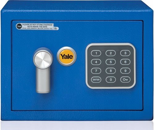 Sejf podstawowy YALE mini YSV/170/DB2 niebieski - Yale | Sklep EMPIK.COM
