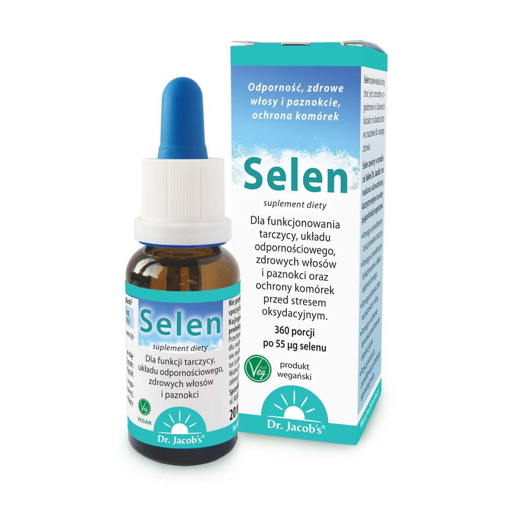 Selen suplement diety w kroplach 20ml | Sklep EMPIK.COM