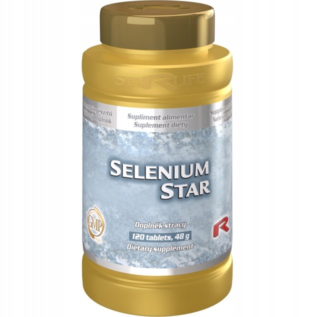 SELENIUM STAR 120 tabl. Starlife - selen - zdrowe serce odporność ...