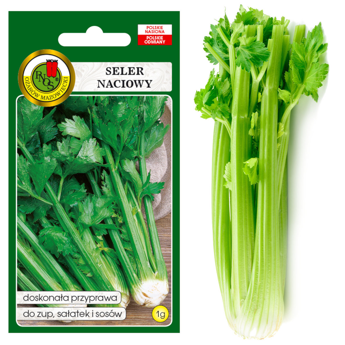 Seler Naciowy Verde Pascal 1G Nasiona Bez Gmo - PNOS | Sklep EMPIK.COM