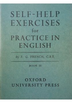 Self-Help Exercises for Practice in English ,Book II - Oxford ...