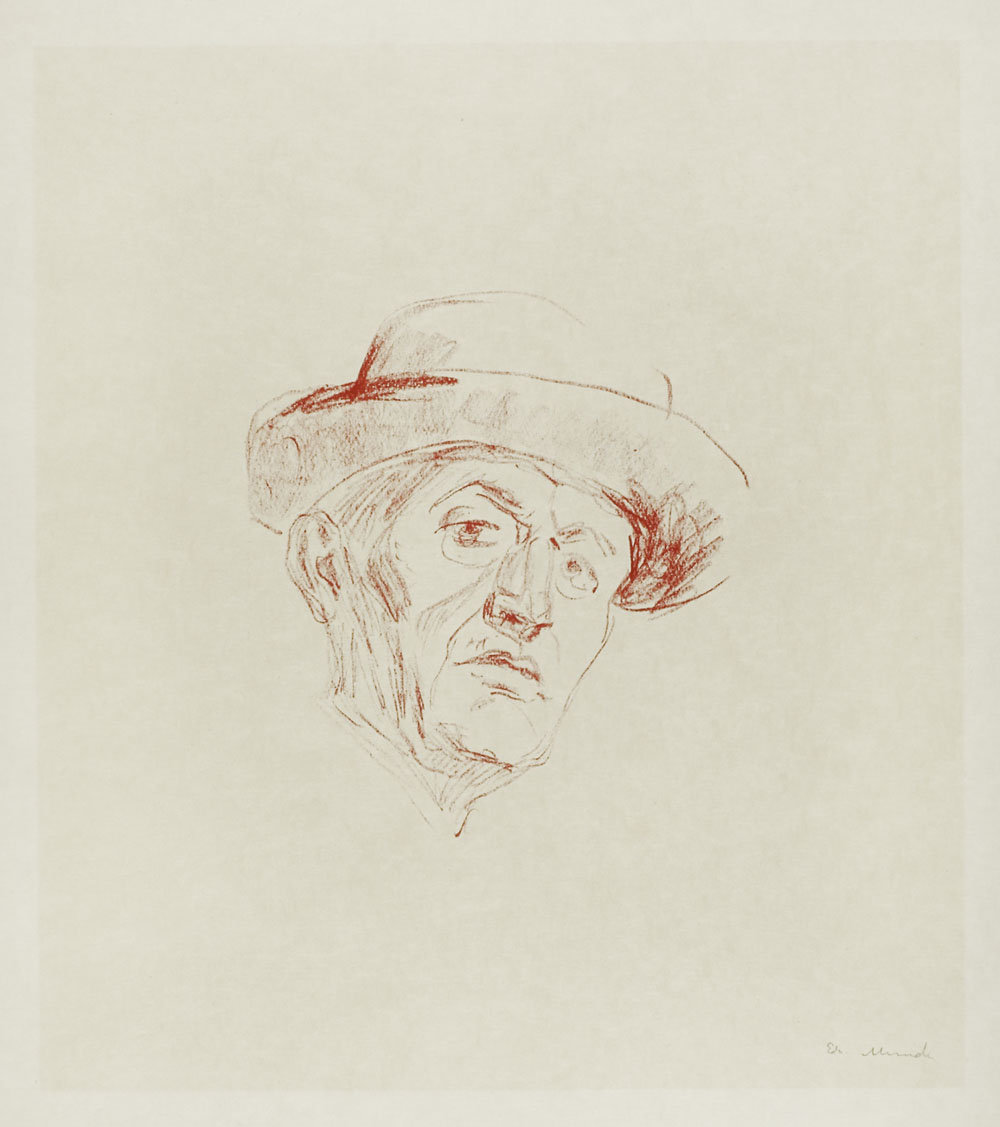 Self–Portrait with Hat I (1927), Edvard Munch - pl - Inna marka | Sklep ...