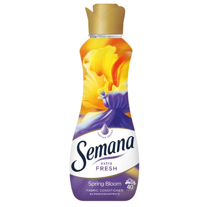 Semana Extra Fresh Płyn do Płukania Tkanin Spring Bloom 800ML (40 Prań ...