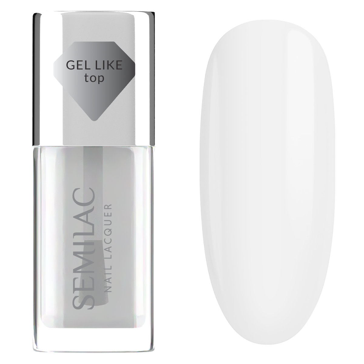 Semilac Lakier Klasyczny Top Gel Like 9Ml | Sklep EMPIK.COM