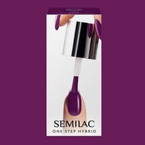 Semilac, One Step Hybrid, Lakier Hybrydowy, S760 Hyacinth Violet, 5 ml ...