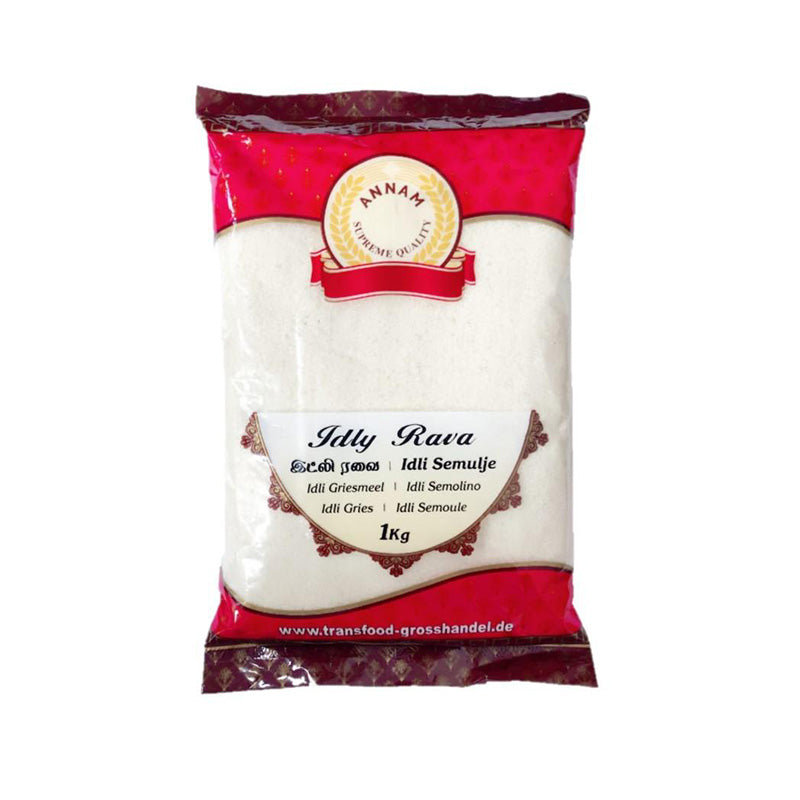 Semolina ryżowa Annam Idly Rava 1 kg - do idli i dosa puszysta ...