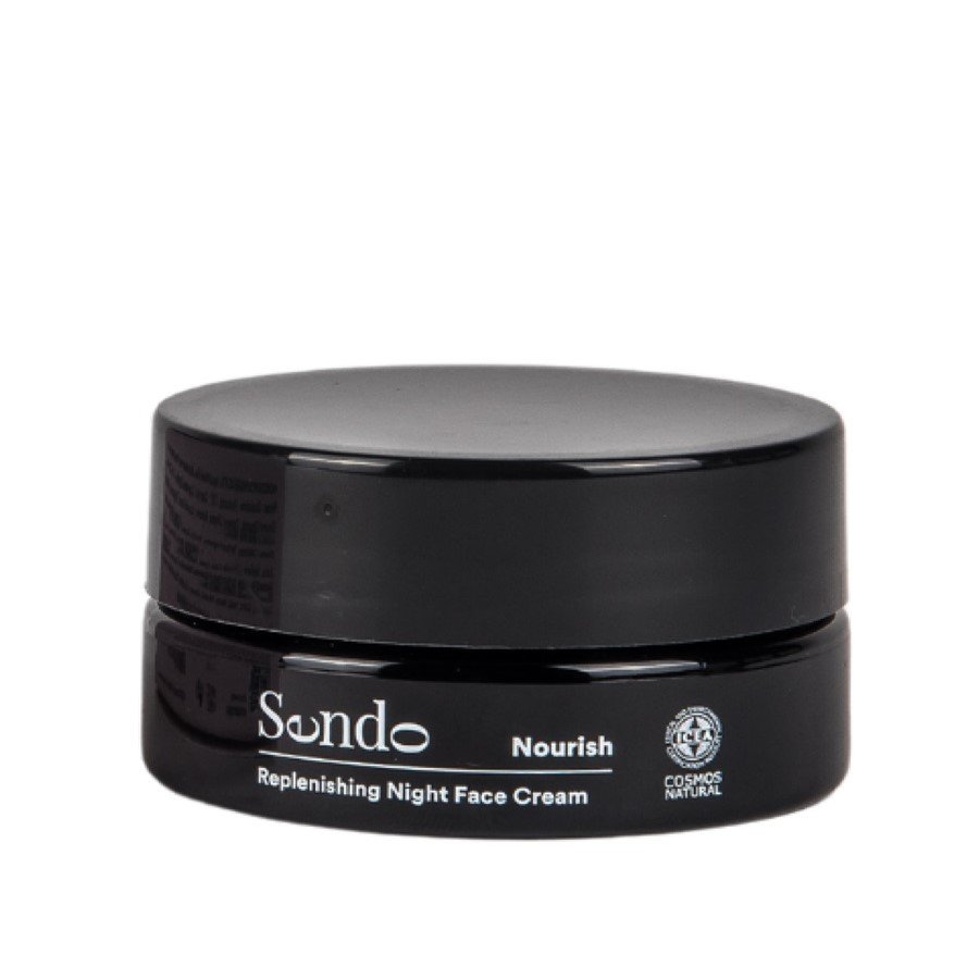 Sendo, Replenishing Night Face Cream, nawadniający krem do twarzy na ...