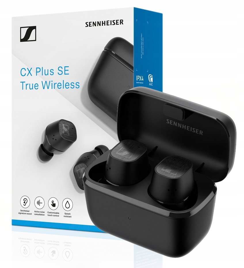 Sennheiser CX Plus True Wireless SE Black - SALON SENNHEISER WARSZAWA ...