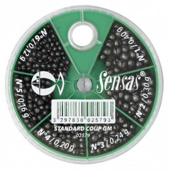 Sensas STANDARD COUP GM (N°1 6) Śruciny Ciężarki Sensas 02579 - Sensas ...
