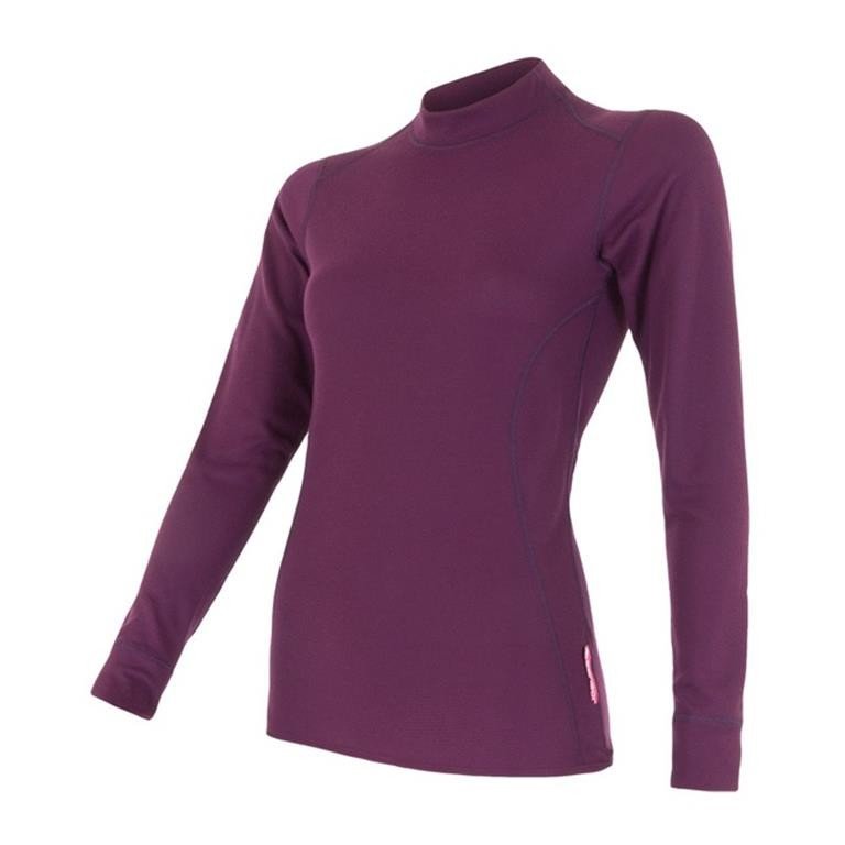 SENSOR Termoaktywna bluzka damska DOUBLE FACE TEE LS-L-Czarny - Sensor ...