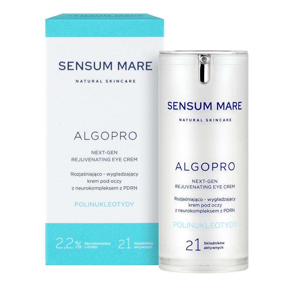 Sensum Mare Algopro rozjaśniająco-wygładzający krem pod oczy z 2.2% ...