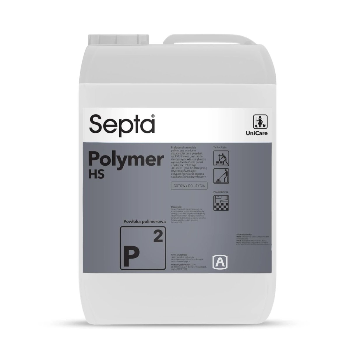 SEPTA POLYMER HS P2 10L POLIMER DO ZABEZPIECZANIA POSADZEK WYSOKI ...