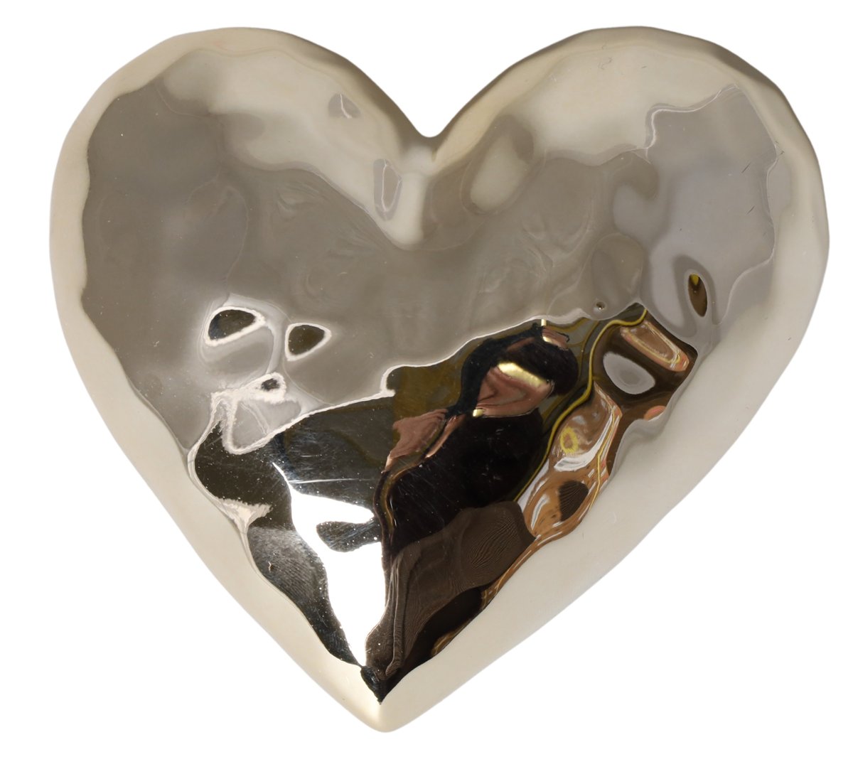 Serce Ceramiczne Złote Małe - Ewax | Sklep EMPIK.COM