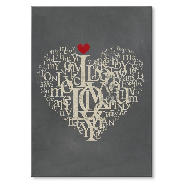 Serce Love Miłość Metalowy Plakat Blacha dekoracyjna Tabliczka Szyld 30 ...