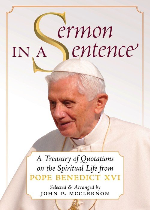 Sermon in a Sentence - Benedict XVI Pope | Książka w Empik