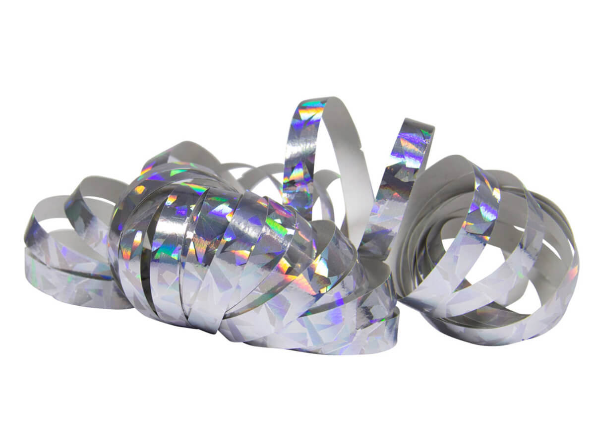 Serpentyna holograficzna - srebrna - 2 szt. - Folat | Przyjęcia i ...