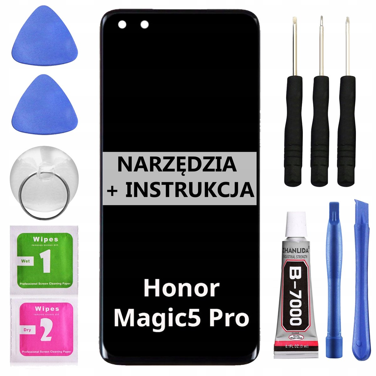 SERVICE PACK WYŚWIETLACZ DO HONOR MAGIC 5 PRO 5G PGT-N19 - Wyswietlacze ...