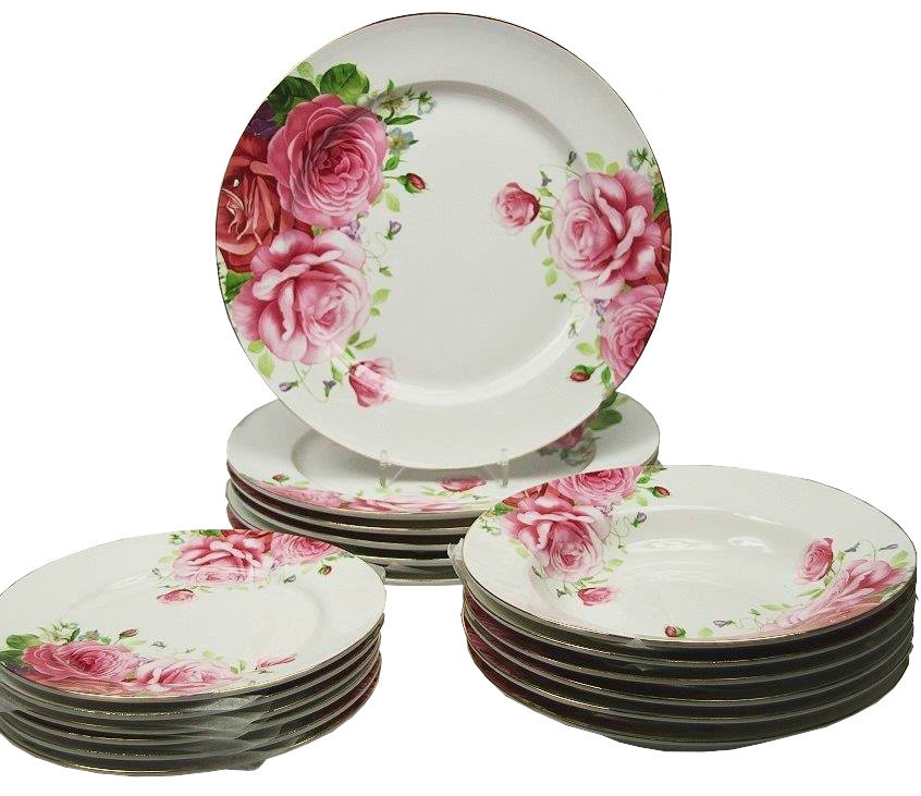 Serwis obiadowy dla 6 osób Queen Isabell rose róże - QUEEN ISABELL ...