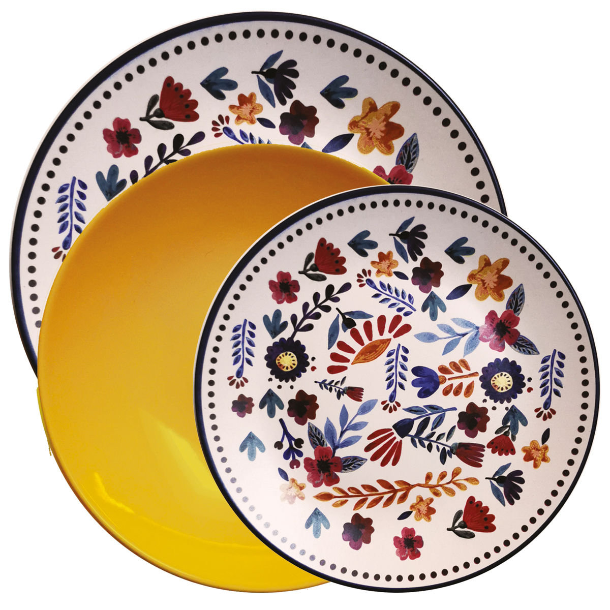 Serwis obiadowy dla 6 osób, ROSE&TULIPANI, Live Constanza - Rose ...