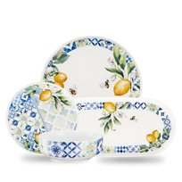 Serwis obiadowy porcelanowy na 6 osób LIMONETTI VILLA ITALIA - VILLA ...