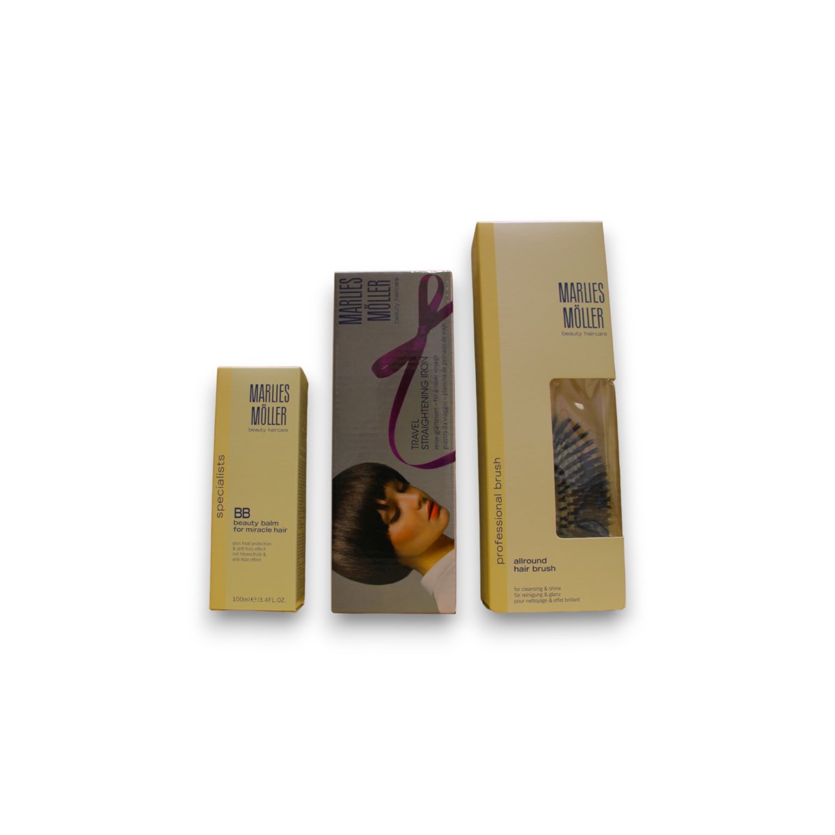 Set Marlies Moller: Specialists, Keratin, Hair Oil Conditioner, Sleek ...