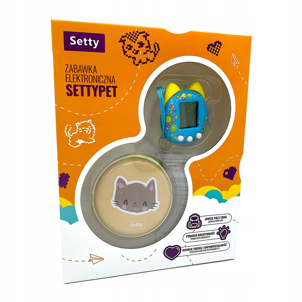 SETTY Zabawka elektroniczna SETTYPET KOTEK 735 - Setty | Sklep EMPIK.COM