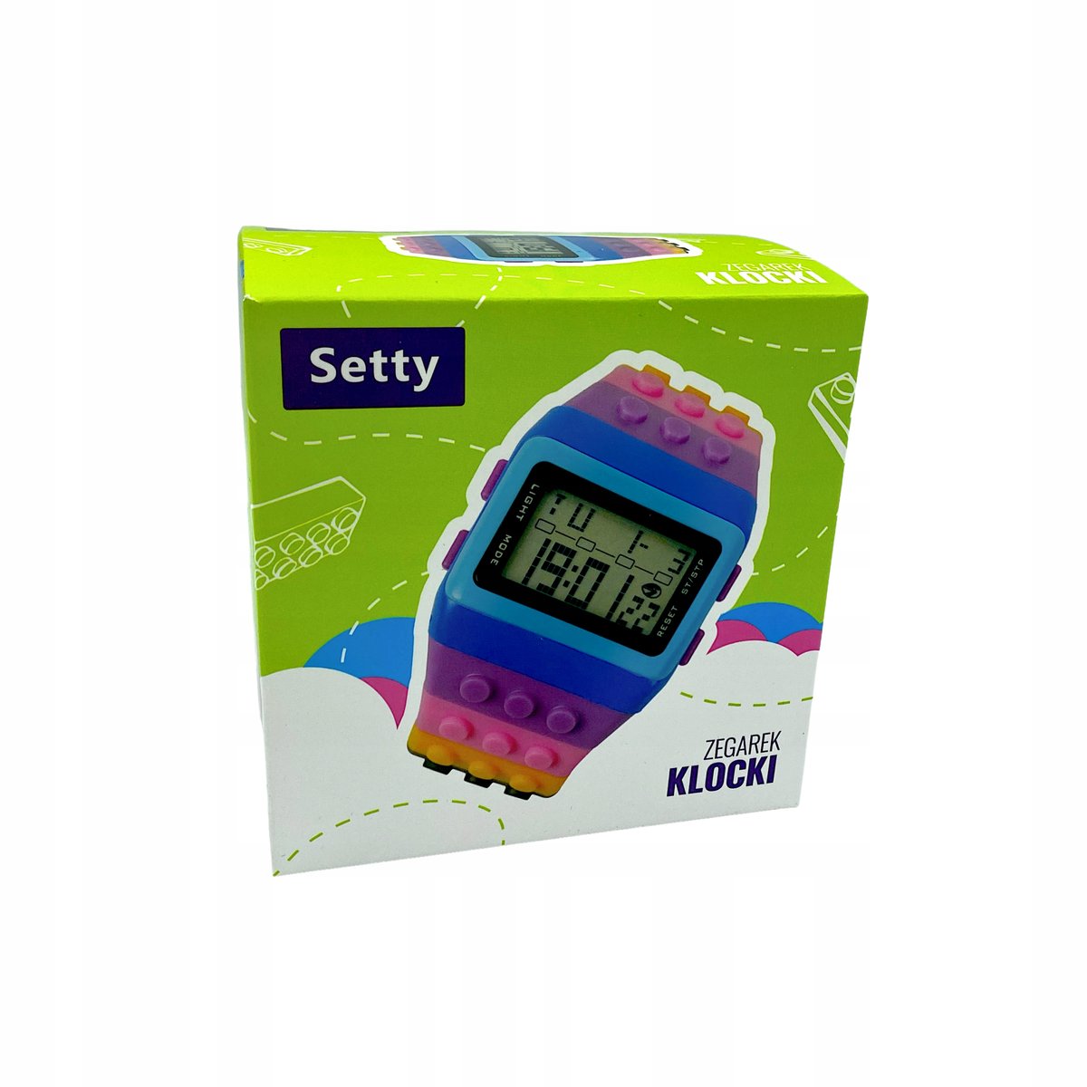 Setty Zegarek Klockowy na Rękę Pastelowe Kolory - Setty | Moda Sklep ...