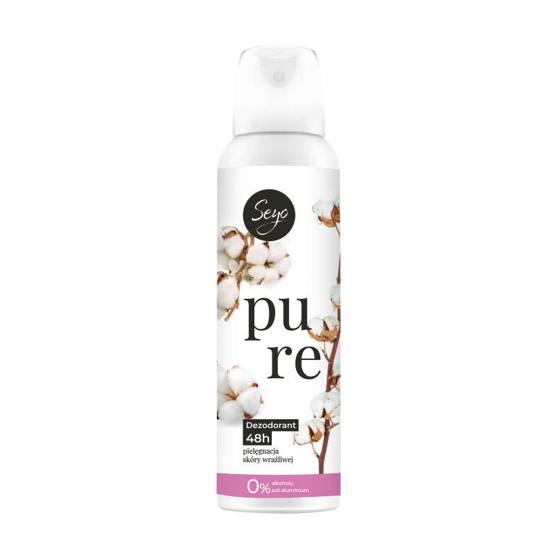 Seyo, Pure, Dezodorant w Spray'u, 150 ml | Sklep EMPIK.COM