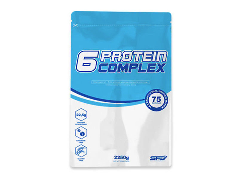 SFD, Odżywka białkowa, 6 Protein Complex, czekolada, 2250 g - SFD | Sport Sklep EMPIK.COM