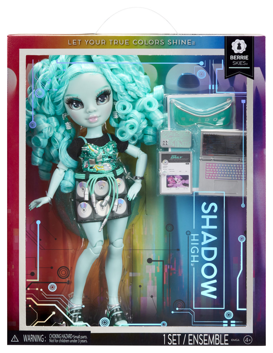 Shadow High F23 Fashion Doll - Green - Rainbow High | Sklep EMPIK.COM