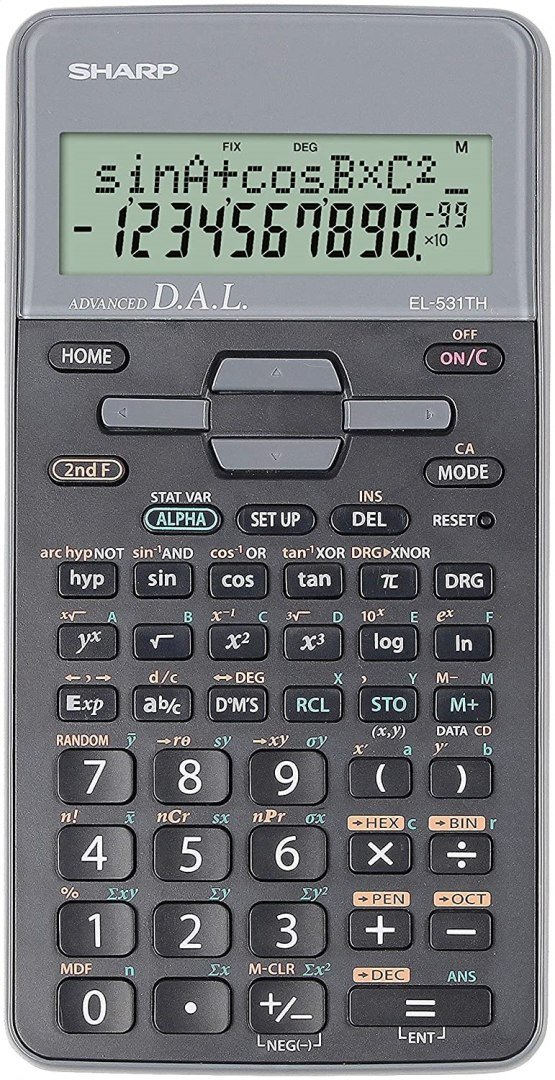 Sharp Calculator Scientific Blister El531Thbgy - Sharp | Sklep EMPIK.COM