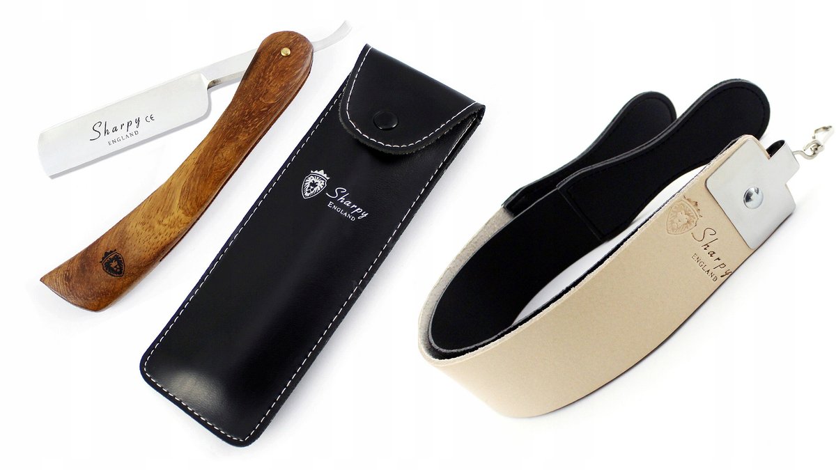 Sharpy England, Brzytwa Składana Tradycyjna Do Golenia London Pas | Sklep EMPIK.COM