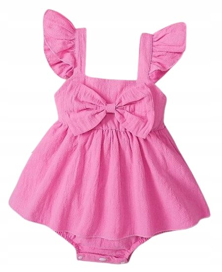SHEIN BODY DZIEWCZĘCE Z KOKARDKĄ RÓŻOWE 62-68 ŁDI - Shein | Sklep EMPIK.COM
