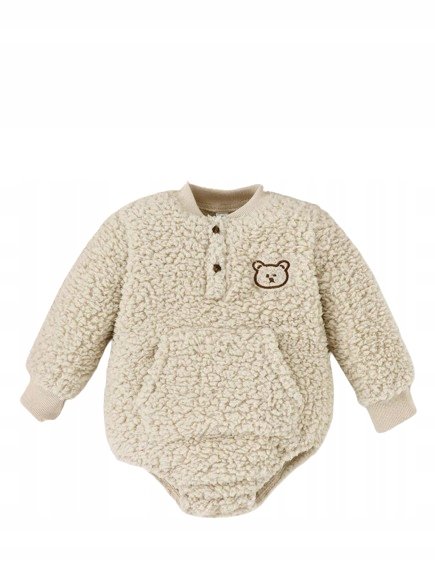 SHEIN BODY NIEMOWLĘCE BEŻOWE Z HAFTEM 86 ŁxF - Shein | Sklep EMPIK.COM
