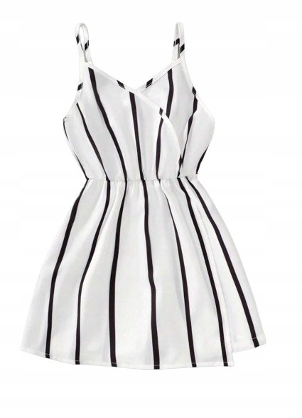 SHEIN KOMBINEZON DZIEWCZĘCY BIAŁY W PASKI NA LATO 146-152 1EB - Shein ...