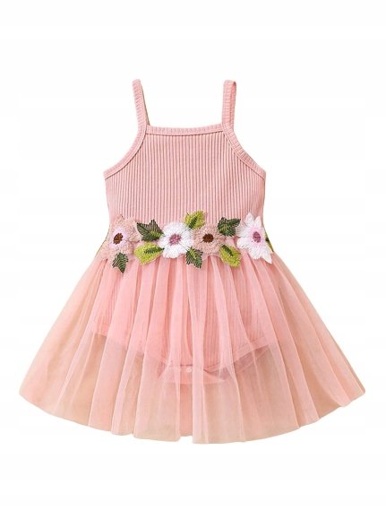 SHEIN NIEMOWLĘCE BODY RÓŻOWE ZE SPÓDNICĄ 3-6M VWT - Shein | Sklep EMPIK.COM