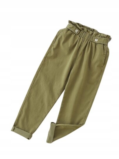SHEIN SPODNIE DZIECIĘCE ZIELONE PROSTE 134 V4V - Shein | Sklep EMPIK.COM