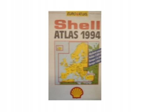 Shell Atlas 1994- Euro Atlas - Opracowanie zbiorowe | Książka w Empik