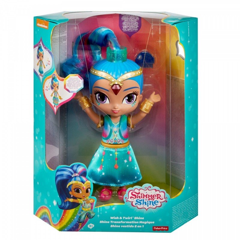 Shimmer i Shine, lalka Tęczowa, FVM97 - Shimmer & Shine | Sklep EMPIK.COM