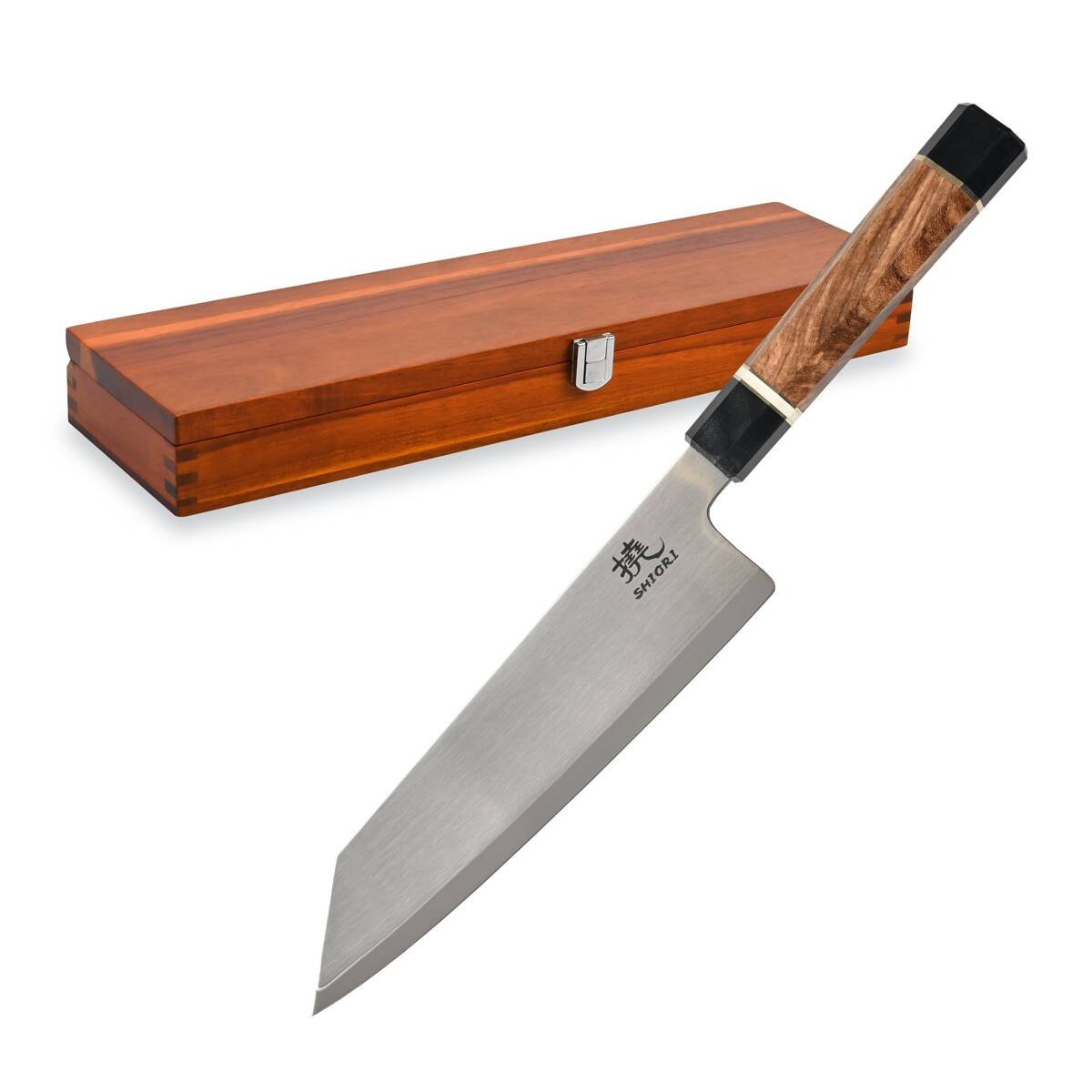Shiori 撓 Nubari Sifu profesjonalny nóż szefa kuchni ze stali ZDP-189 ...