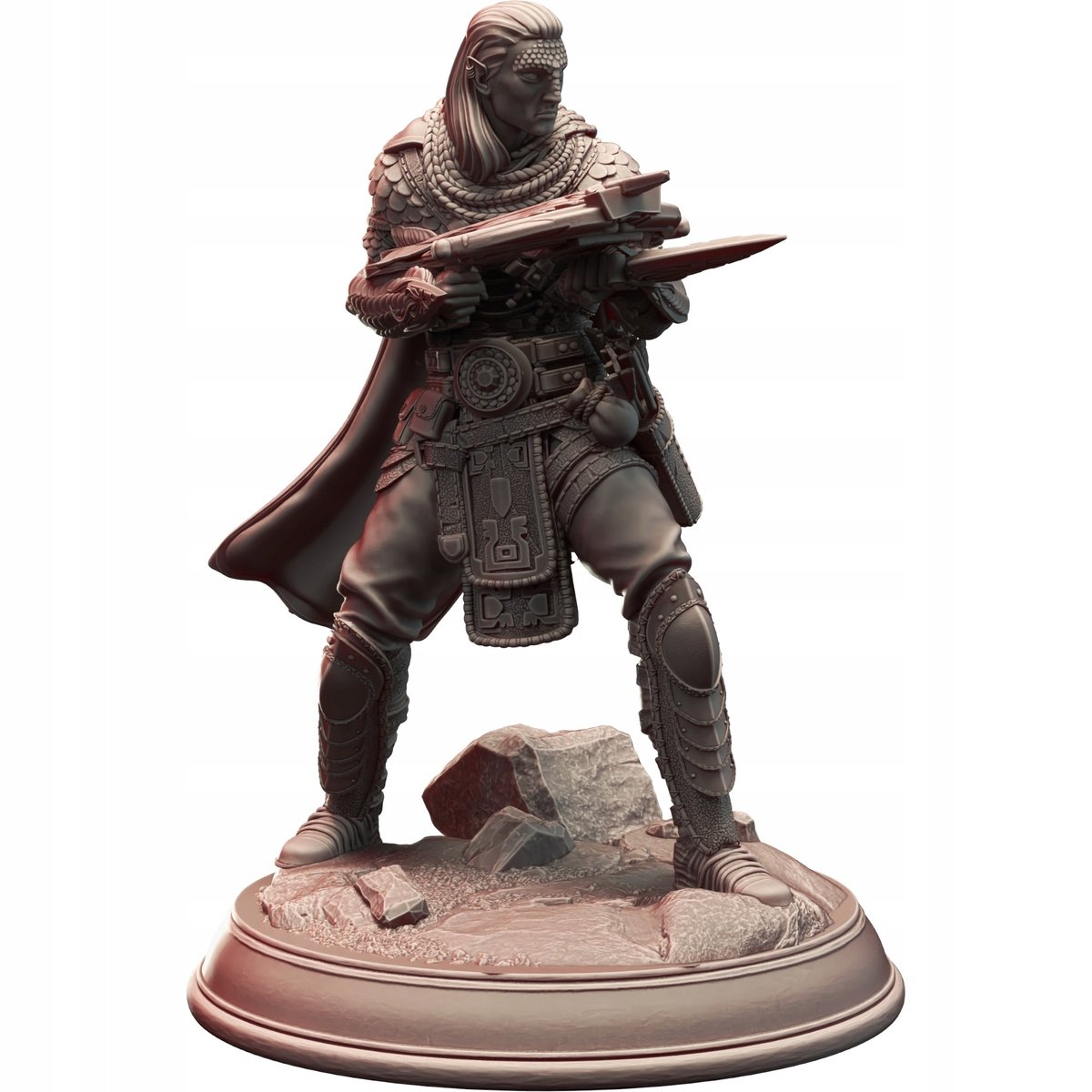 Shyamiri - Pustynny Assassin Figurka 12k + podstawa do DND D&D druk 3D ...